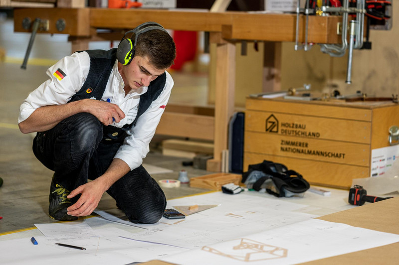 Zimmerer Nationalmannschaft: Start frei für die Zimmerer-WM 2022 in Basel